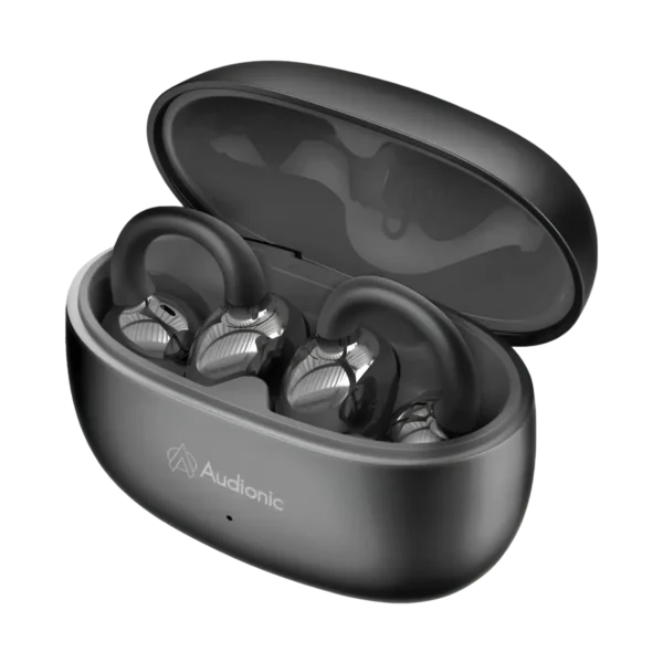 Audionic Aircuffs Earbuds – Open-Ear Design & 50Hr Playtime
